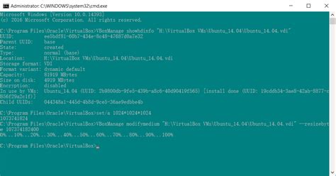 Virtualbox最全扩展虚拟磁盘空间大小vdivmdk方法maclinuxwindowsvbox Ubuntu 虚拟机