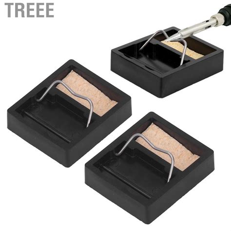 Treee 2 ชิ้น เซ็ตไฟฟ้า การประสาน ขาตั้งเหล็กที่วางยึดอะไหล่ Shopee Thailand