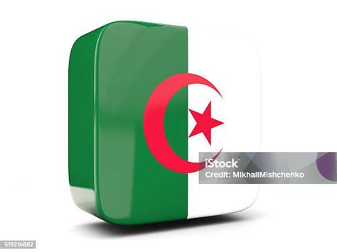 스퀘어 아이콘크기 깃발알제리에 3 D 일러스트 0명에 대한 스톡 사진 및 기타 이미지 0명 3차원 형태 국가 지리적 지역 Istock