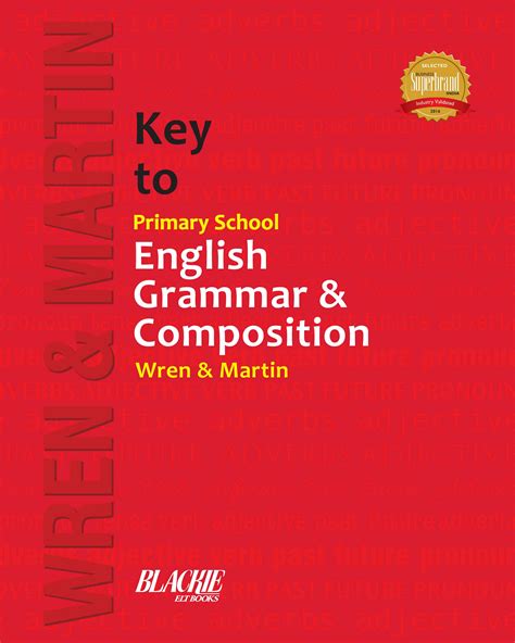 Key To Primary School English Grammar And By Wren And Martin