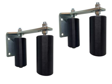 Gate Guide Roller Assembly Slide Gate Guide Post Rollers 3 L Rear