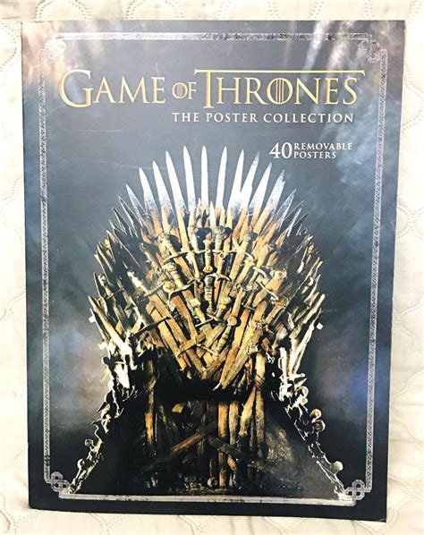 Games Of Thrones Poster Collection 40 Posters Hobbies And Toys Books