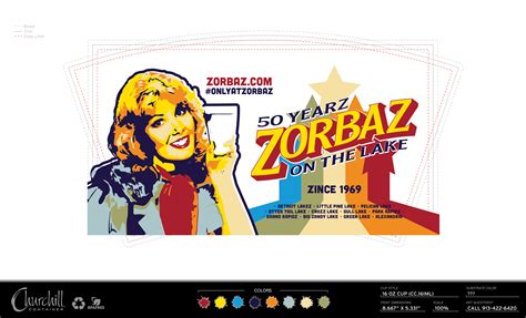 Zorbaz 50th Anniversary Rebrand — Jamie Thompson Design