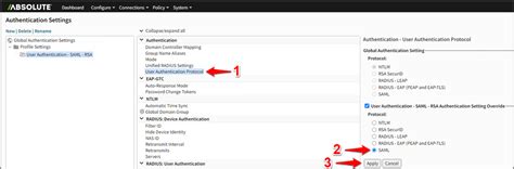 Absolute Secure Access Saml Relying Party Configuration Rsa Ready