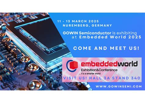 GOWIN To Demo FPGA Based Designs At Embedded World