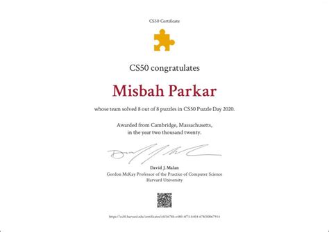 Misbah Parkar On Linkedin Cs50 Harvard Yale 18 Comments