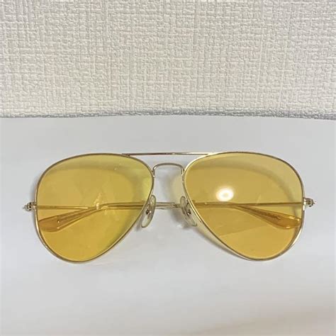 Ray Ban レイバン サングラス レンズ 黄色 9gxlr M39580207410 値引販売