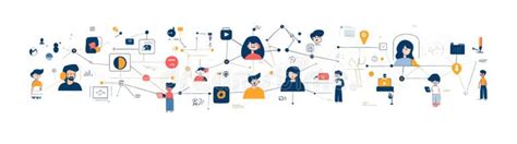 An Illustration In Flat Design Showing The Allocation Of Resources