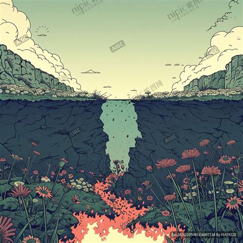 Ai创作图大自然插画包装插画 治愈插画设计 风景插画设计 人与自然插画 插画大自然 水底冒烟 环境破坏插画 插画自然 风景插画包装设计 风景画插画 扁平化自然插画 噪点干货插画 环境污染插画