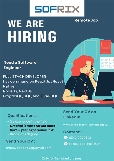 Sofrix On Linkedin 𝐇𝐈𝐑𝐈𝐍𝐆 𝐑𝐞𝐦𝐨𝐭𝐞