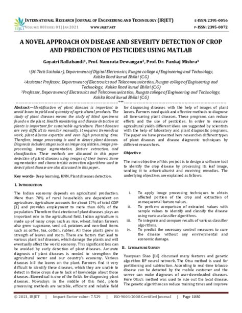 Pdf Irjet International Research Journal Of Engineering And