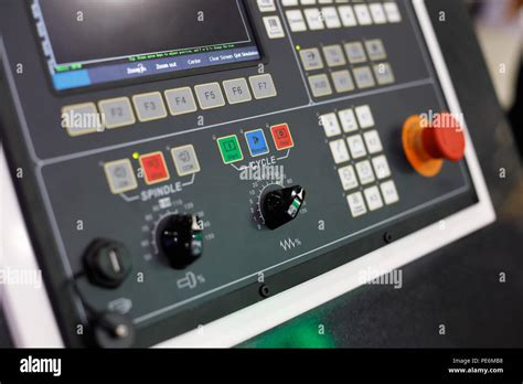 Lathe Control Panel Hi Res Stock Photography And Images Alamy