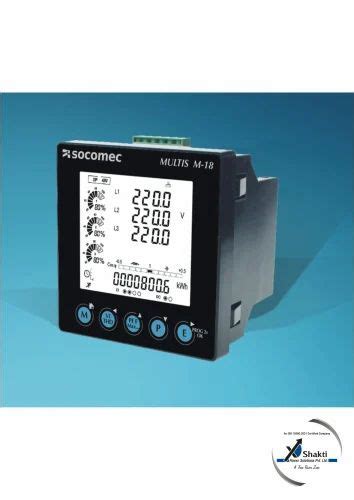 Multis Three Phase Digital Multifunctional Power Meter For Industrial