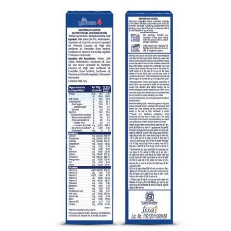 Nestle Lactogen 4 Milk Powder Packaging Size 400g At Rs 320 Piece In