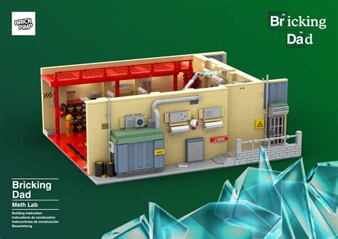 Breaking Bad Meth Lab Building Instruction For Building Blocks Etsy