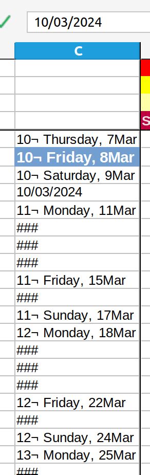 Stop Librecalc Hiding Formula Results With Hashes If Cell Width Is