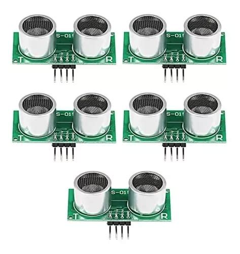 5 Pza X Sensor Ultrasónico Medición Distancia Us 015 Arduino Mercadolibre