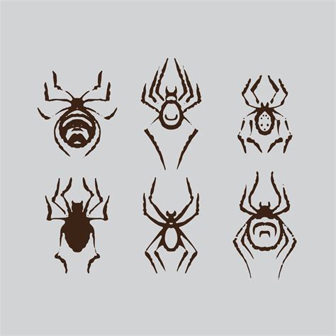 Dirty Spider Drawing Vector Art At Vecteezy