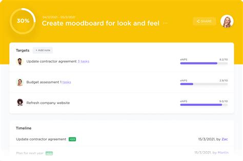 11 Free Okr Templates In Excel Word And Clickup