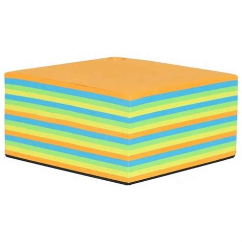 Memo Cubes With Acrylic Container Multicolor At 50 Lower Parel Mumbai ID 25333527530