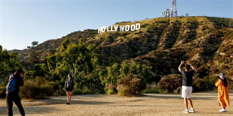 View From Hollywood Sign Rooftop W Hollywood Sign Views Central