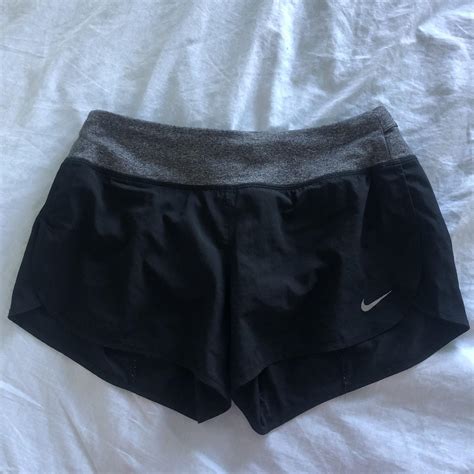 Nike Black Grey Running Shorts Super Comfy And Depop