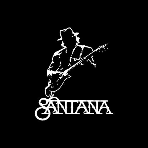 Best Of Carlos Santana Band Logo Nongki Music Rock Metal Musician Punk