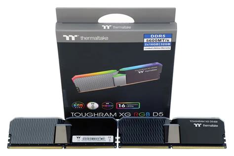 Thermaltake Toughram Xg Rgb D5 32gb Ddr5 5600 C36 Review