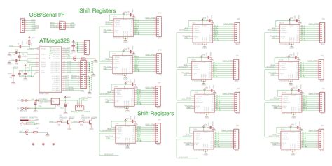 Diy 7 Segment Digits From Leds And 74hc595s Leds And Multiplexing Arduino Forum