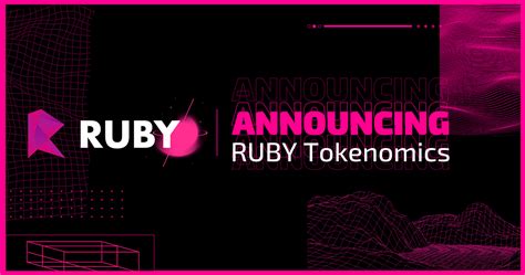 Ruby Protocol — Tokenomics Release By Ruby Protocol Medium