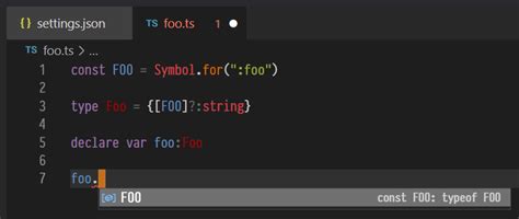 Typescript Statement Completion With Symbols Does Not Always Work