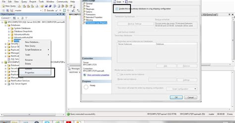 Manage Sqlserver Create Log Shipping In Sql Server