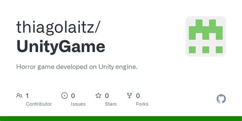 GitHub Thiagolaitz UnityGame Horror Game Developed On Unity Engine