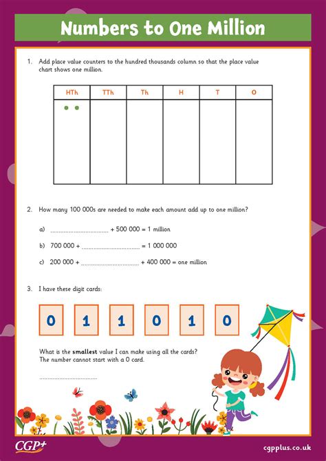 Numbers To 1 000 000 Problems Foundation Year 5 Cgp Plus