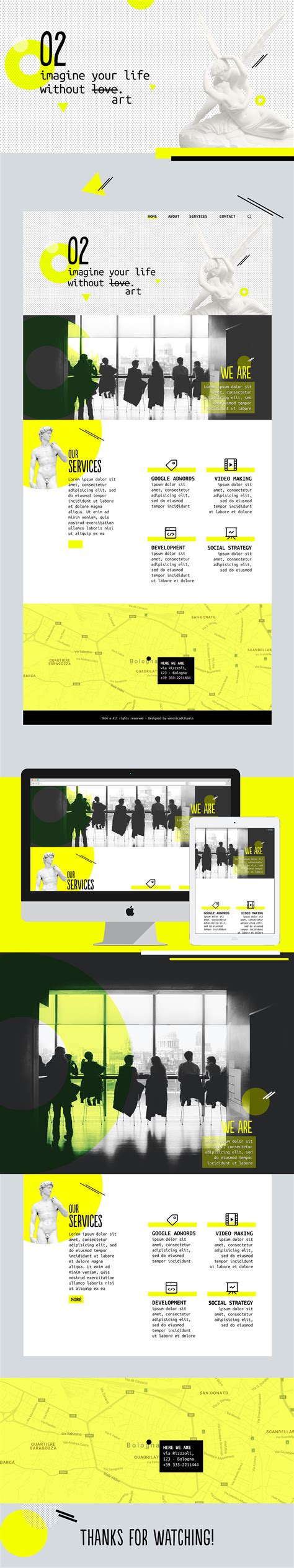 02 Template Ui Design On Behance