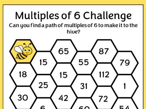 Math Challenges Worksheets