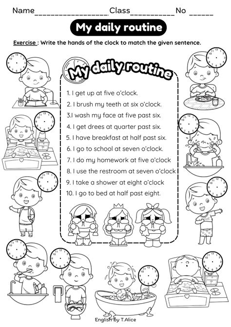 แบ่งปันใบ English By T Alice สื่อการสอนและใบงานภาษาอังกฤษ