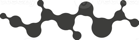 Metaball Connected Blobs Shapes In Pattern Morphed Fluid Symbol Circular Balls In Grid