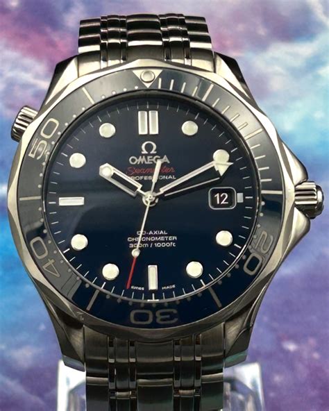 Omega Seamaster Diver 300m 41mm Blue Dial Steel Bracelet 212304120