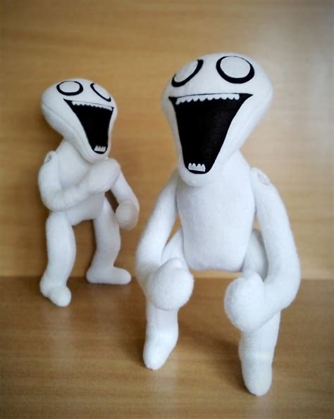 The Shy Guy Scp 096 Monster Plush Toy Halloween Decor Etsy