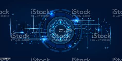 Vector Abstract Background Technology Circuit Design Stock Illustration Download Image Now