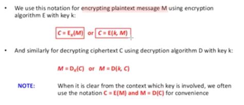 lecture6 classical symmetric cryptography flashcards quizlet