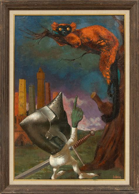 Fausto De Lima Spanish 1926 1994 Oil On Canvas The Dictator H 36 W 24 Sold At Auction