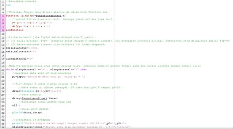 Penyelesaian Akar Persamaan Non Linear Dengan Metode Regulasi Falsi Metode Iterasi Titik Tetap