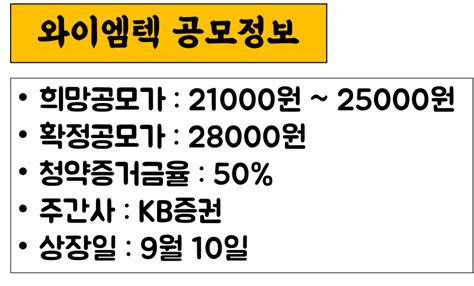 와이엠텍 청약 수요예측 공모가 주관사 상장일 전기차 관련주 네이버 블로그