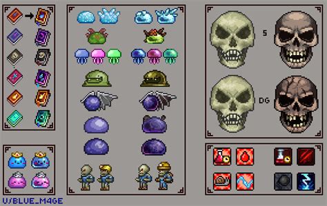 Some Sprites For A Texture Pack Im Working On R Terraria
