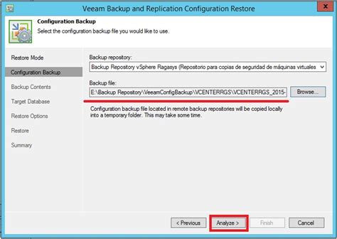 Backup Y Restore De La Configuración De Esxi Y Veeam Backup And Replication Ragasys Sistemas