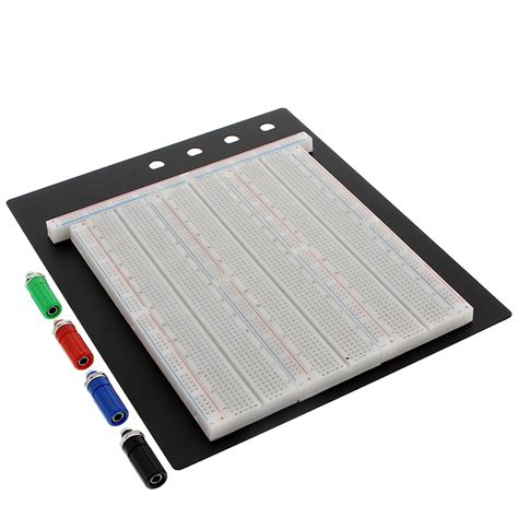 Buy Breadboard With 2390 Contacts On A Sturdy Base Plate At A Low Price