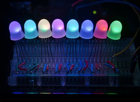 a library for driving neopixels with the esp32 micro controller