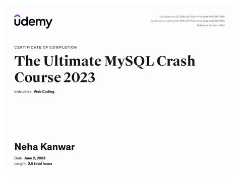 Neha K On Linkedin Mysql Mysqldba Sql Sqldatabase Udemy Udemycourse Udemycourses